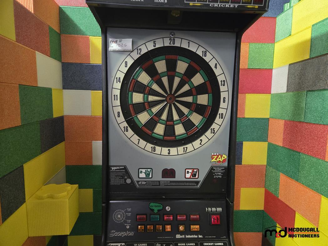 Scorpion Darts Arcade Machine
