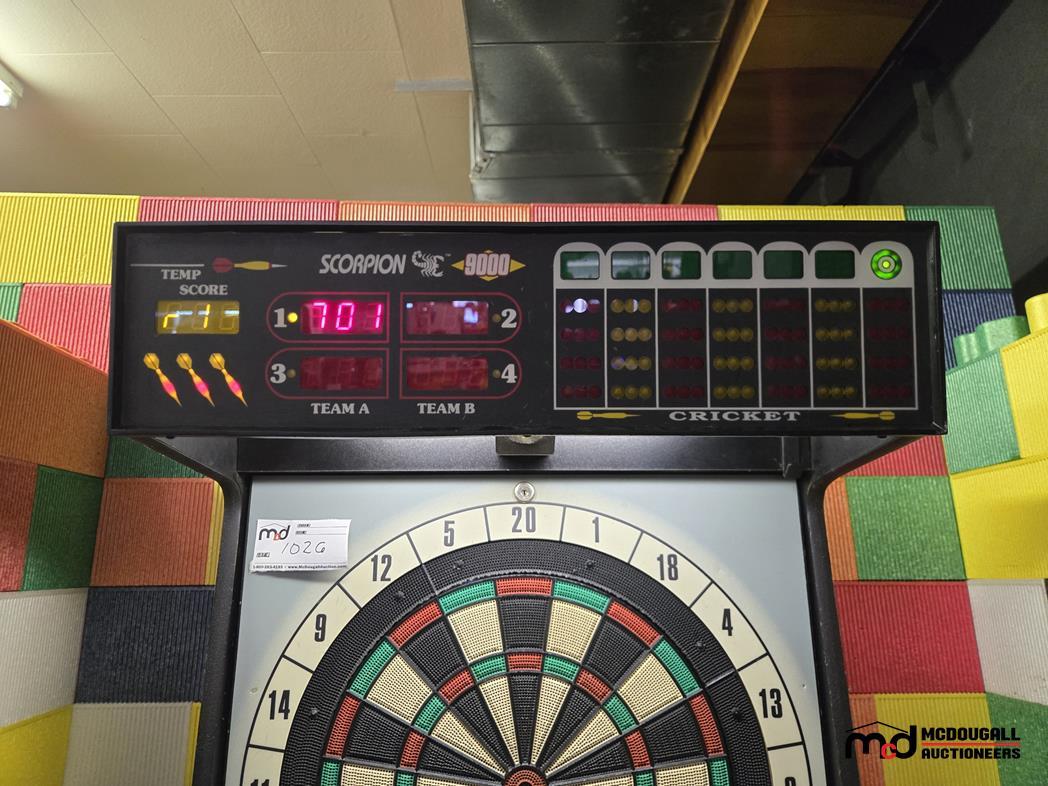 Scorpion Darts Arcade Machine