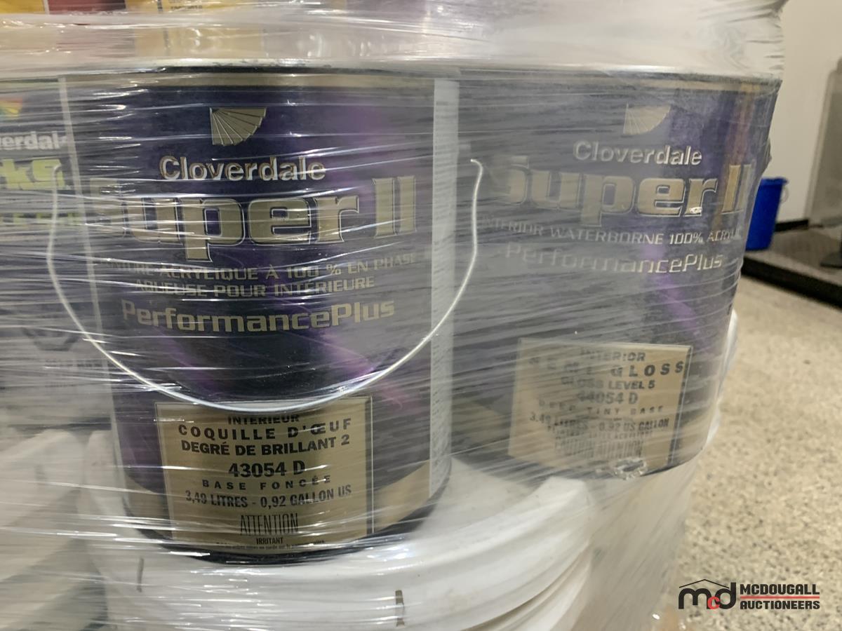 Pallet of Paint and Primer