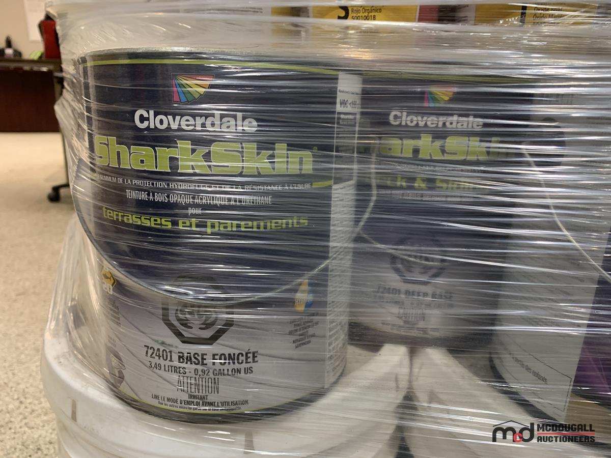 Pallet of Paint and Primer