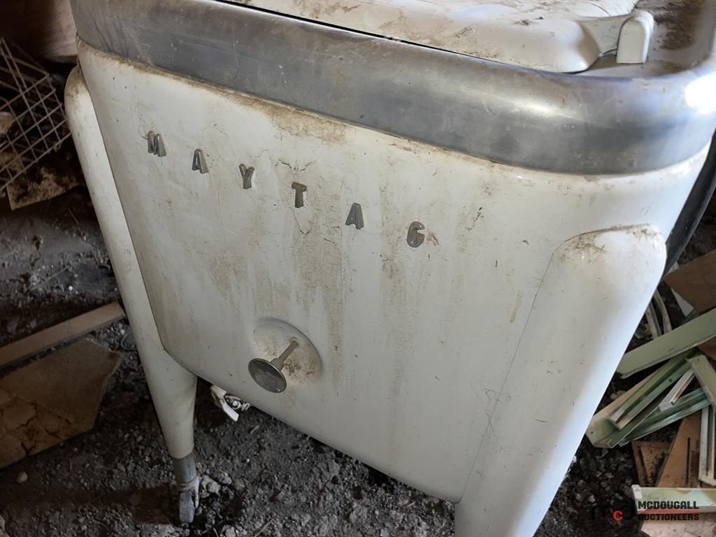 (2) Vintage Maytag Washing Machines