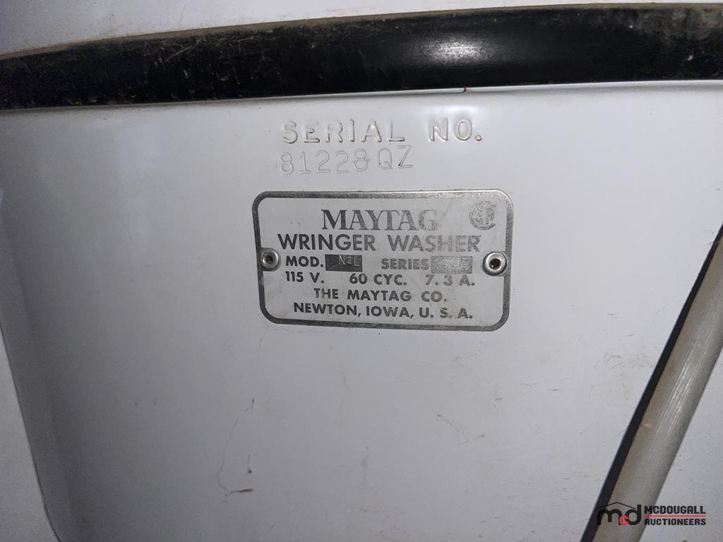 (2) Vintage Maytag Washing Machines