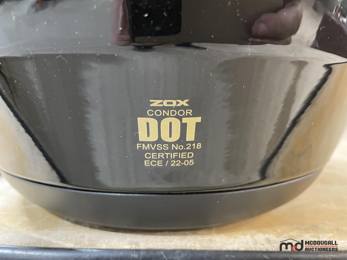 ZOX Condor Heated Snowmobile Helmet and Stand