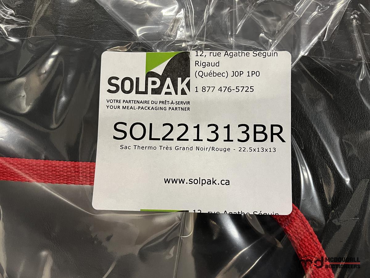 (3) Solpak Thermal Bag (22.5"x13"x13")
