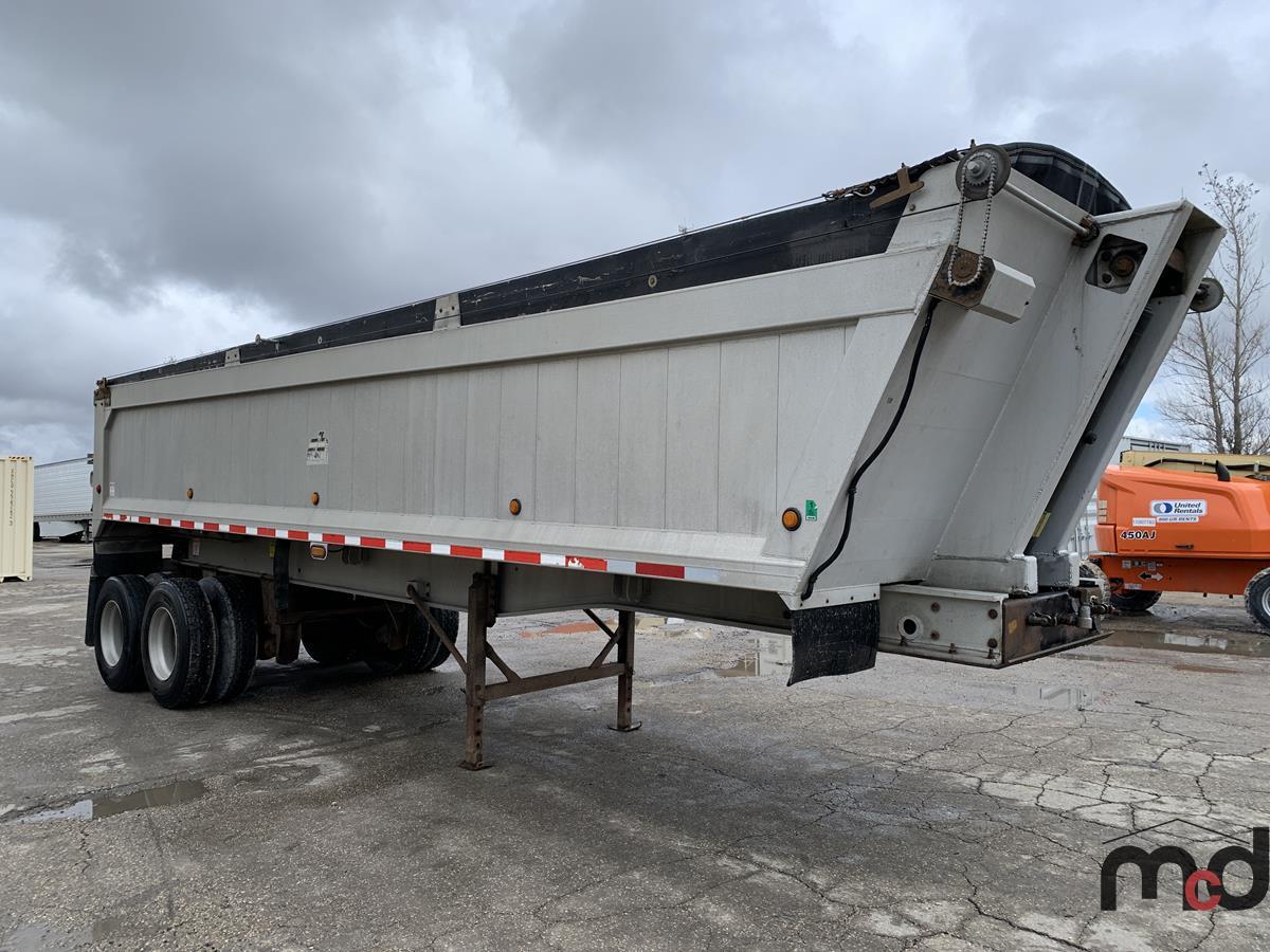 2008 Benson Dump T/A End Dump Trailer