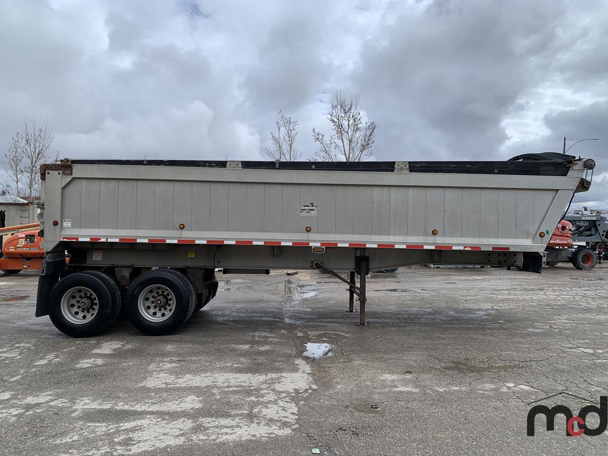 2008 Benson Dump T/A End Dump Trailer
