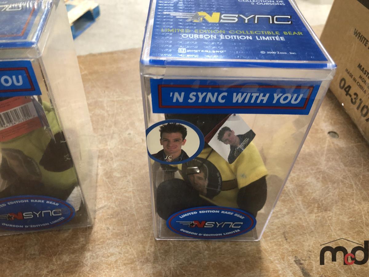 Limited Edition NSYNC Collectible Bears
