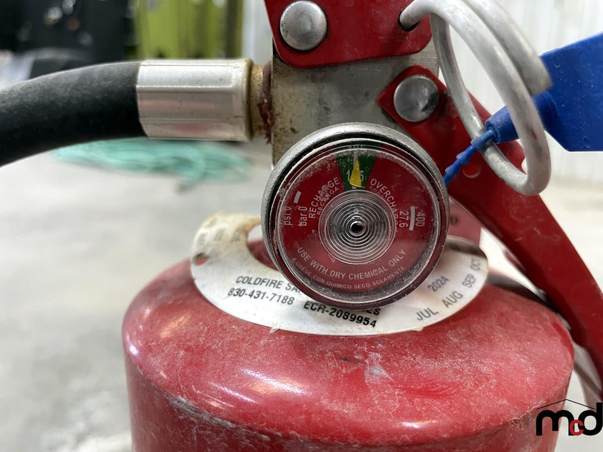 Coolers, Vacuum, Fire Extinguishers and Cones