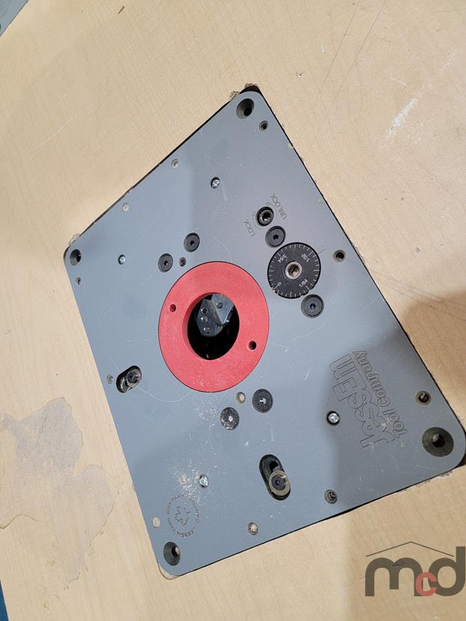 Custom Built (3) JessEm Rout R Lift II Workstation