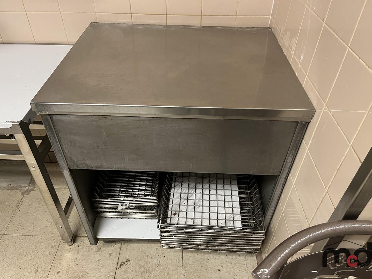 Stainless Steel Glaze Table