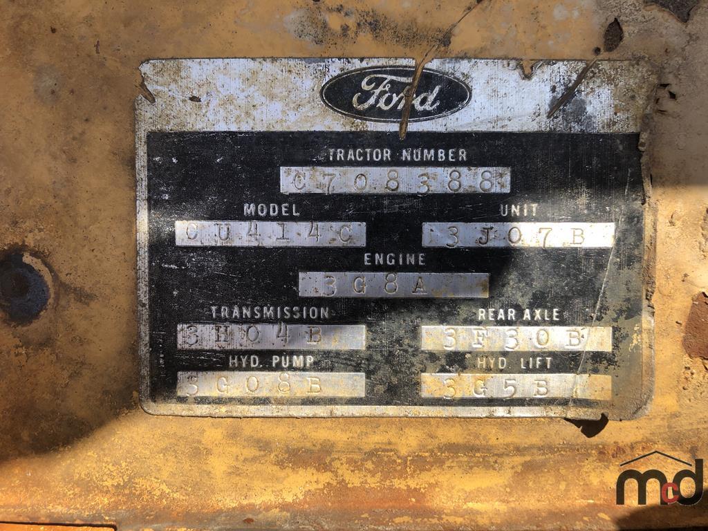 Ford 340A Tractor w/ Bucket