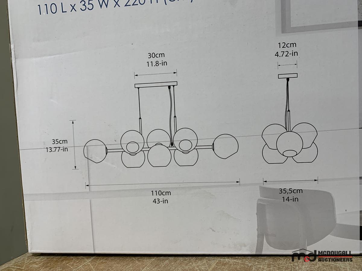 Orion 8-Light Pendent
