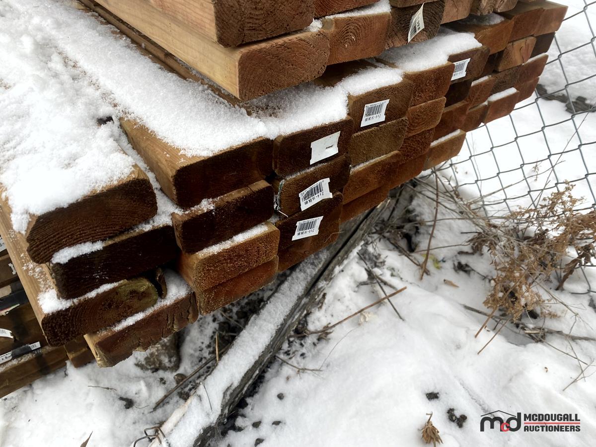 Assorted Treated Cull Lumber