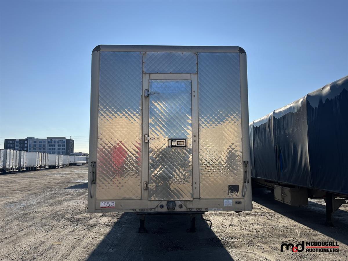 2020 Manac Rolltite 53' T/A Dry Van Semi Trailer