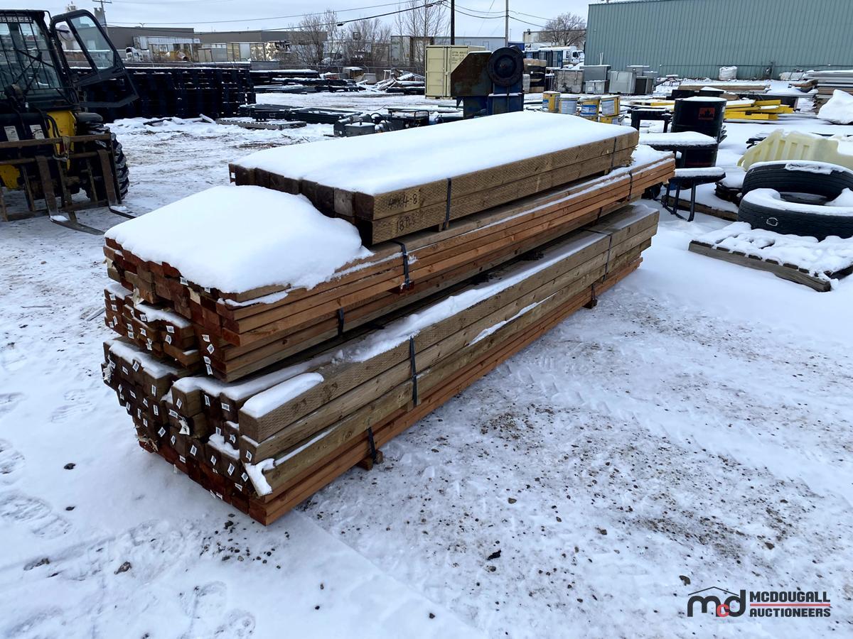 Assorted Treated Cull Lumber