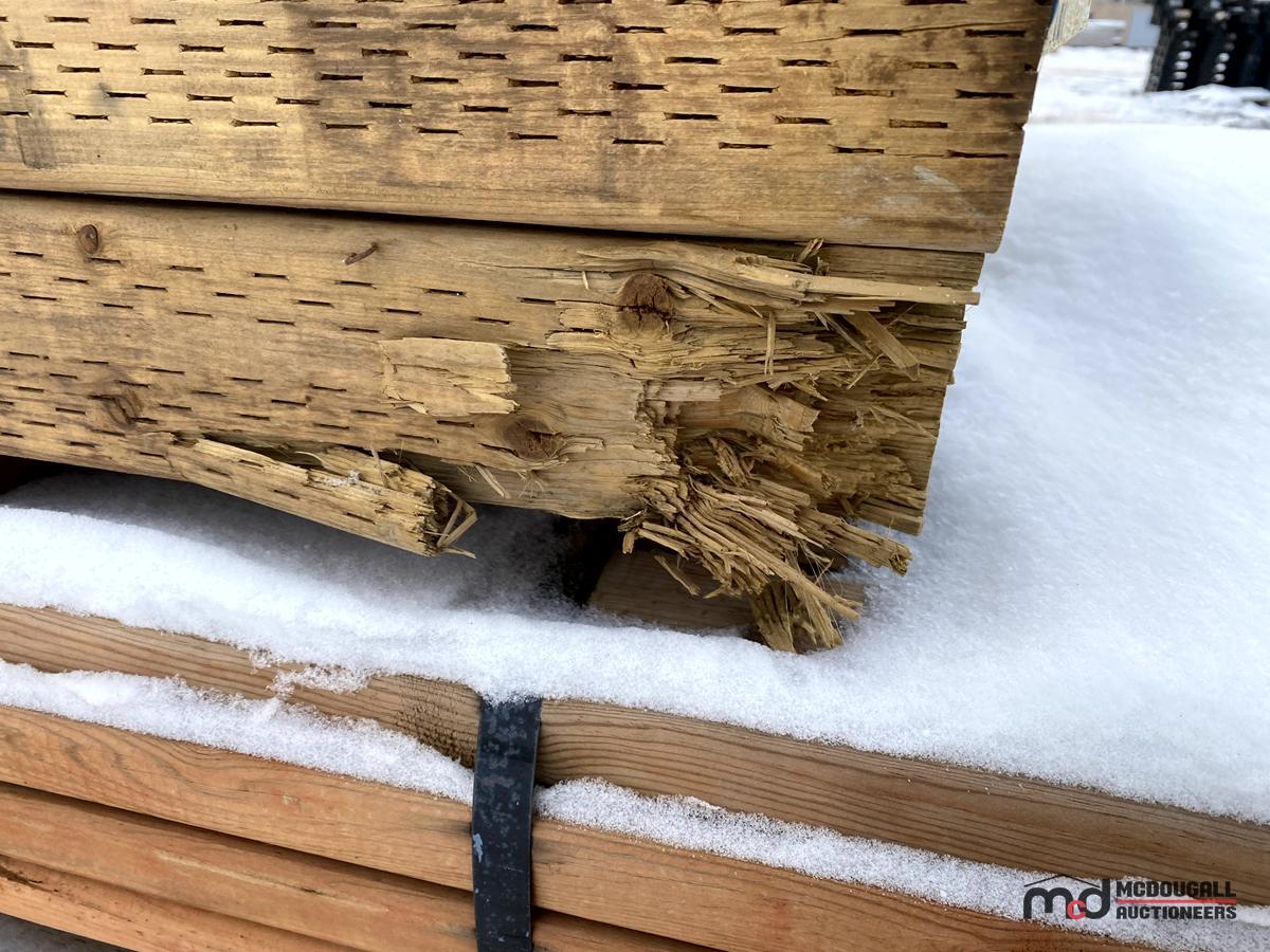 Assorted Treated Cull Lumber