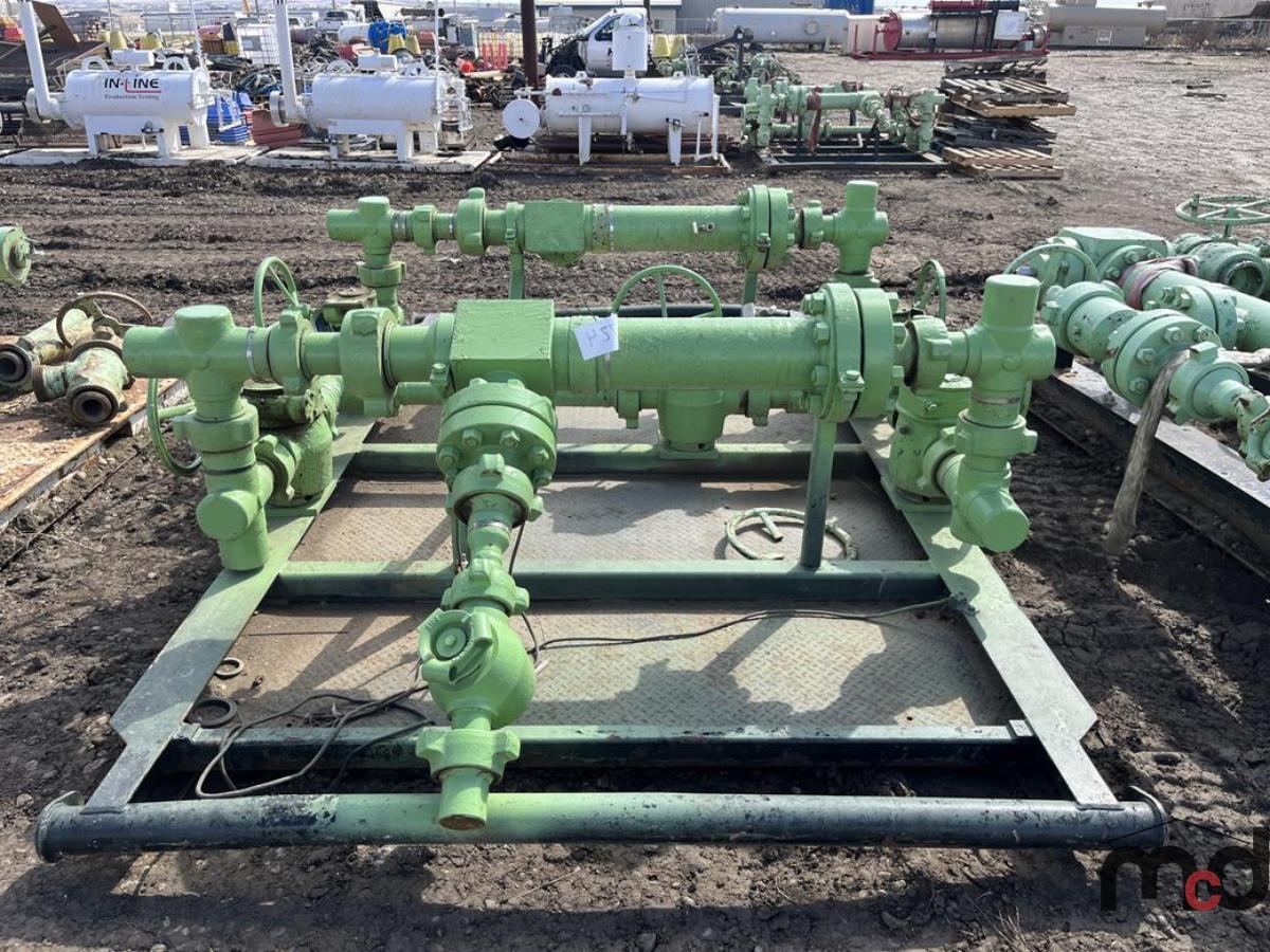 Skid Mounted 5-Valve Junk Catcher