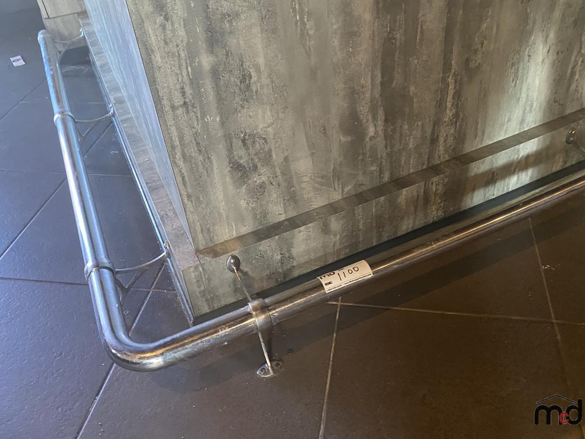 Metal Foor Railing (Approx. 24')