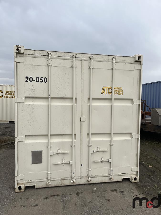 20' Sea Can Shipping Container (Cream)