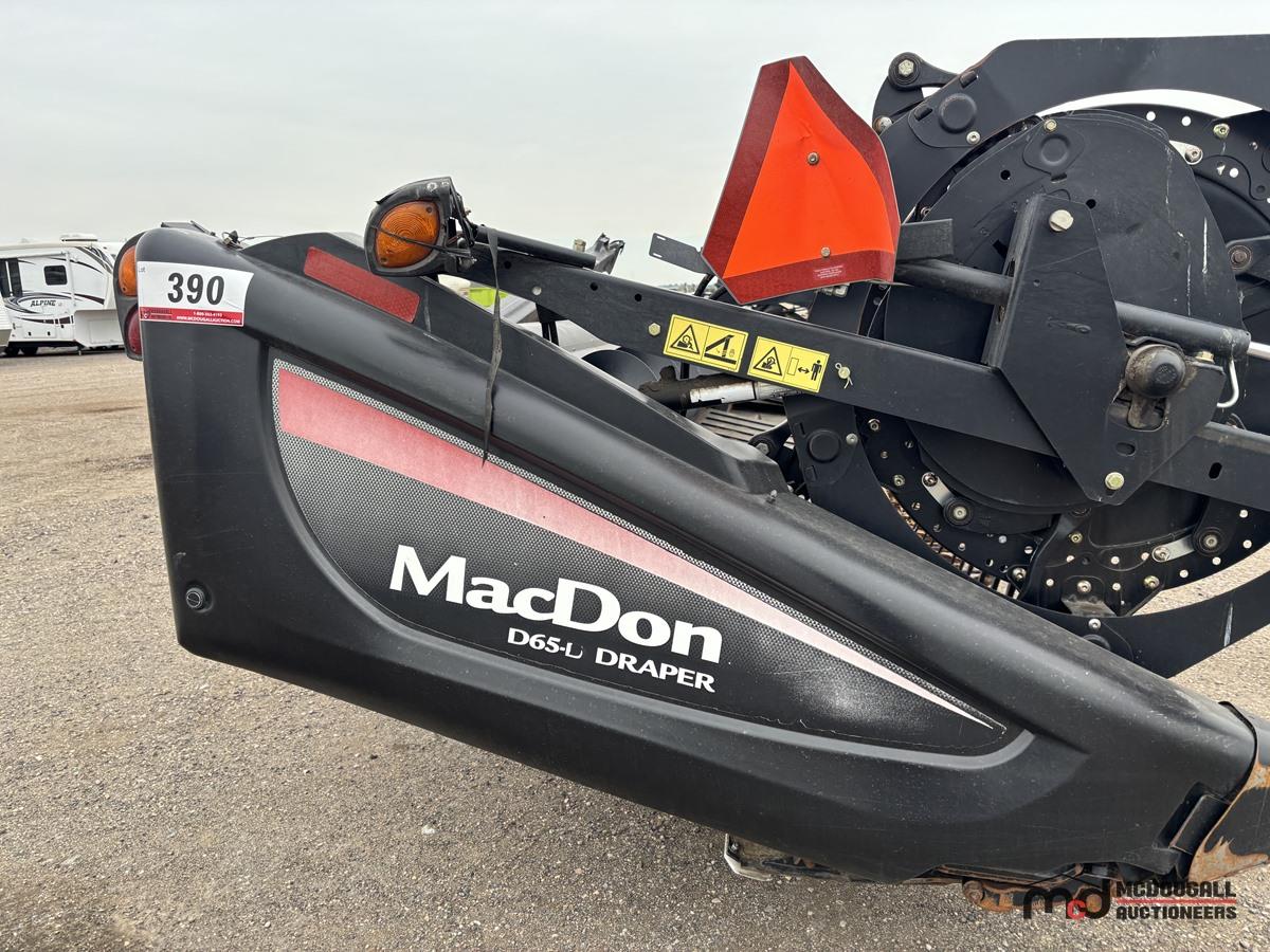 2013 MacDon D65-DF 40' Flex Draper Header