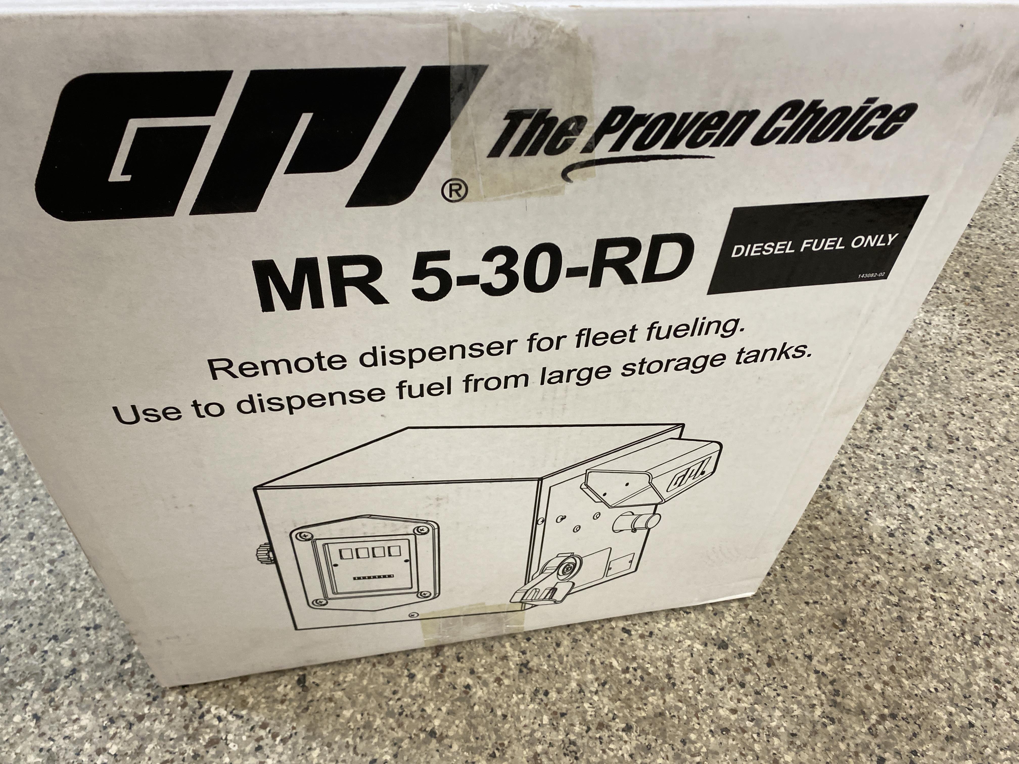 Unused GPI MR Fuel Metal 5-30-RD