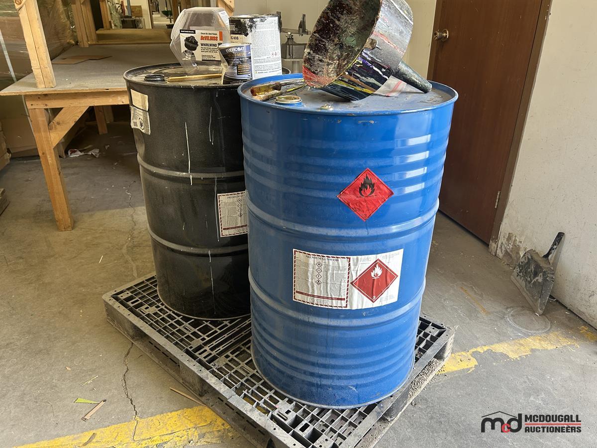 (2) Barrels (Contents Unknown)