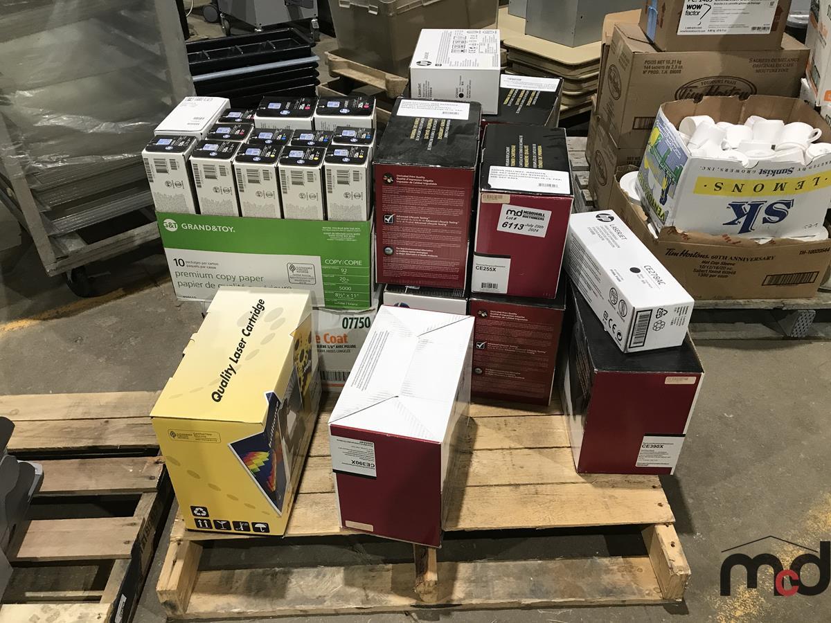 Pallet of Assorted Toner Cartridges