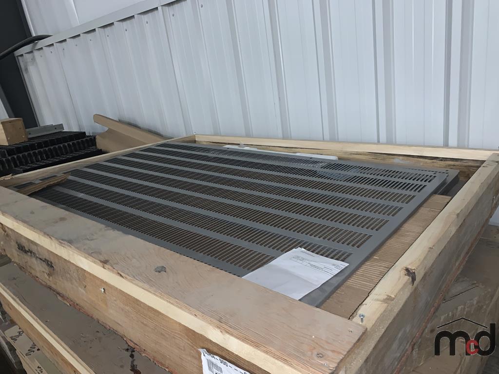 Unused (2) Crates of Chiller Baffles