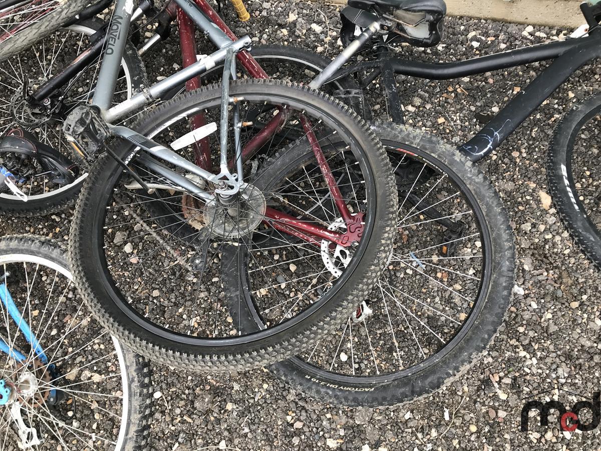 Assorted Damaged Bikes