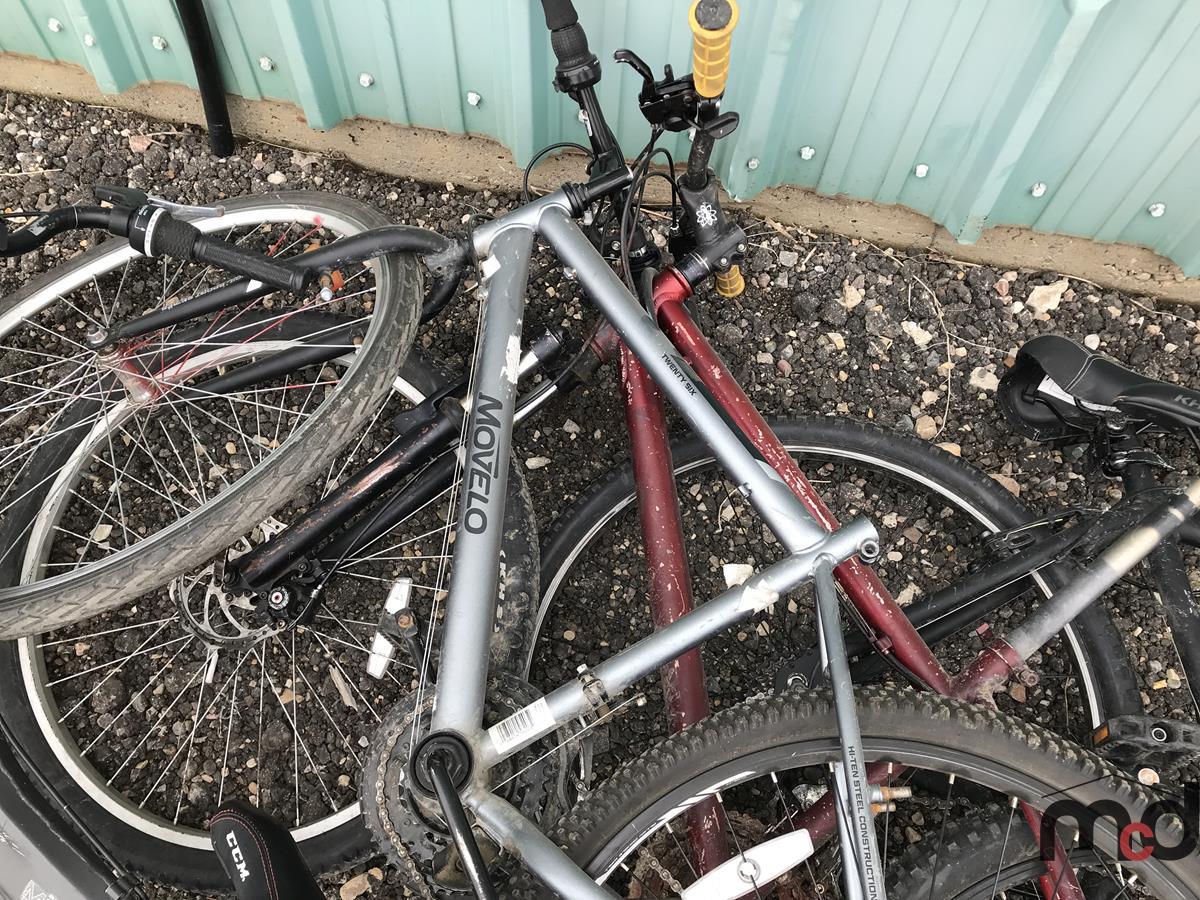 Assorted Damaged Bikes