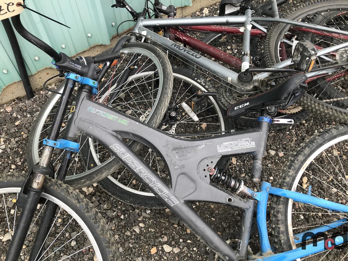 Assorted Damaged Bikes