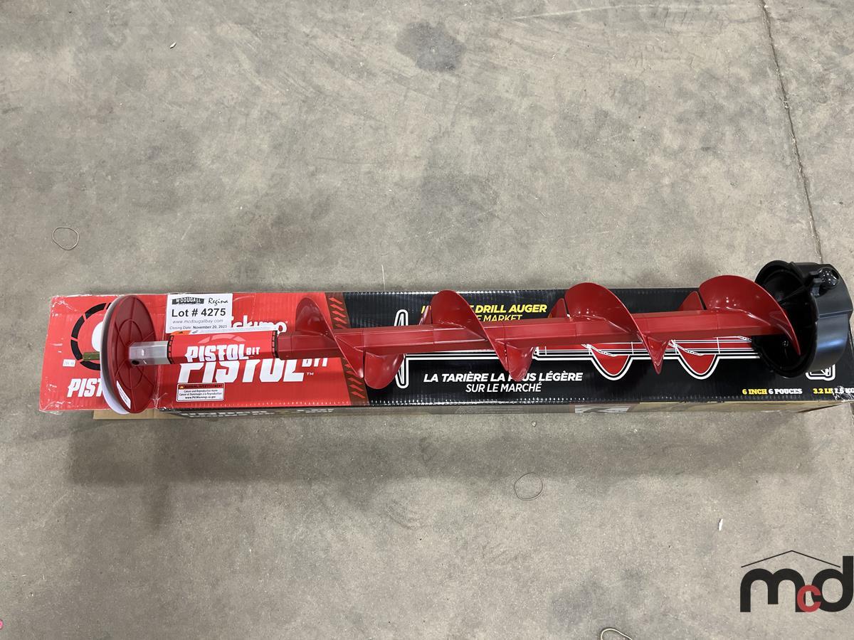 Unused Eskimo Pistol Bit ice Auger
