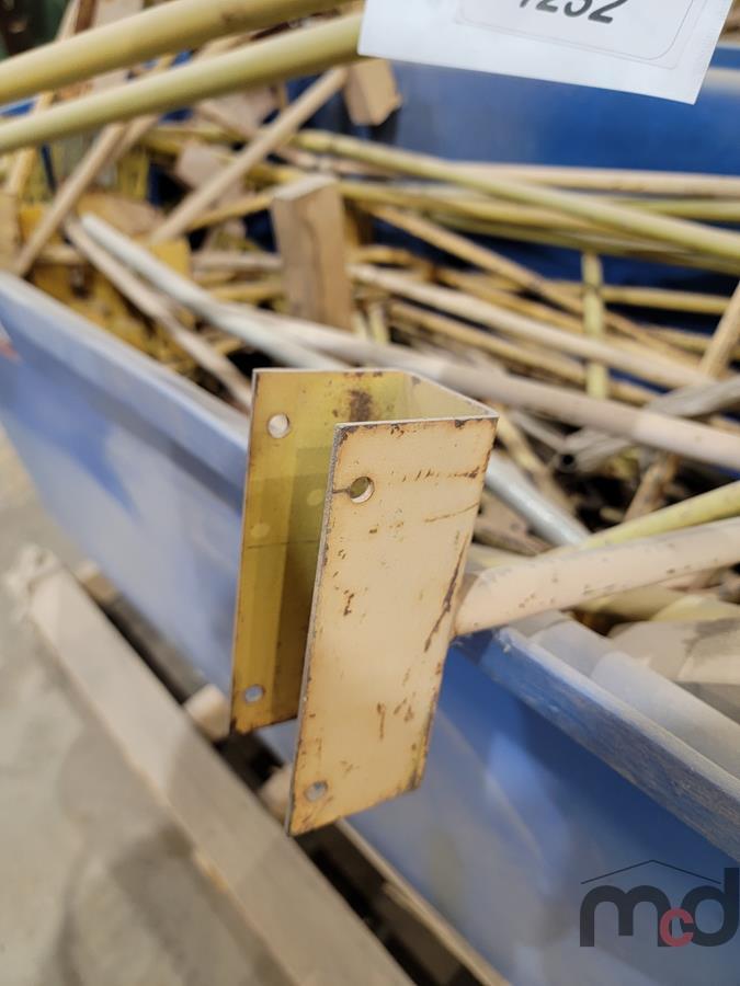 Large Blue Bucket Filled w/ Yellow Racking Pieces