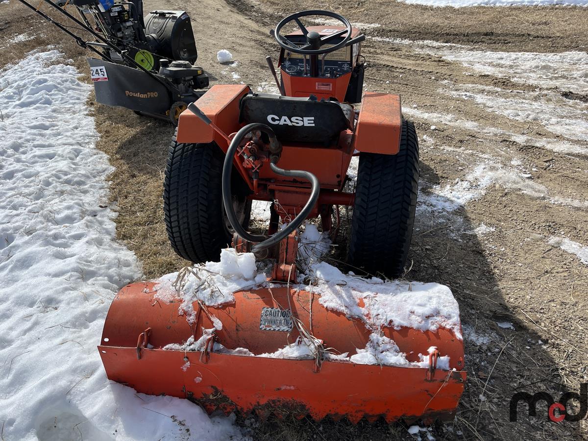 1979 Case 440 Lawn Tractor w/ Tiller