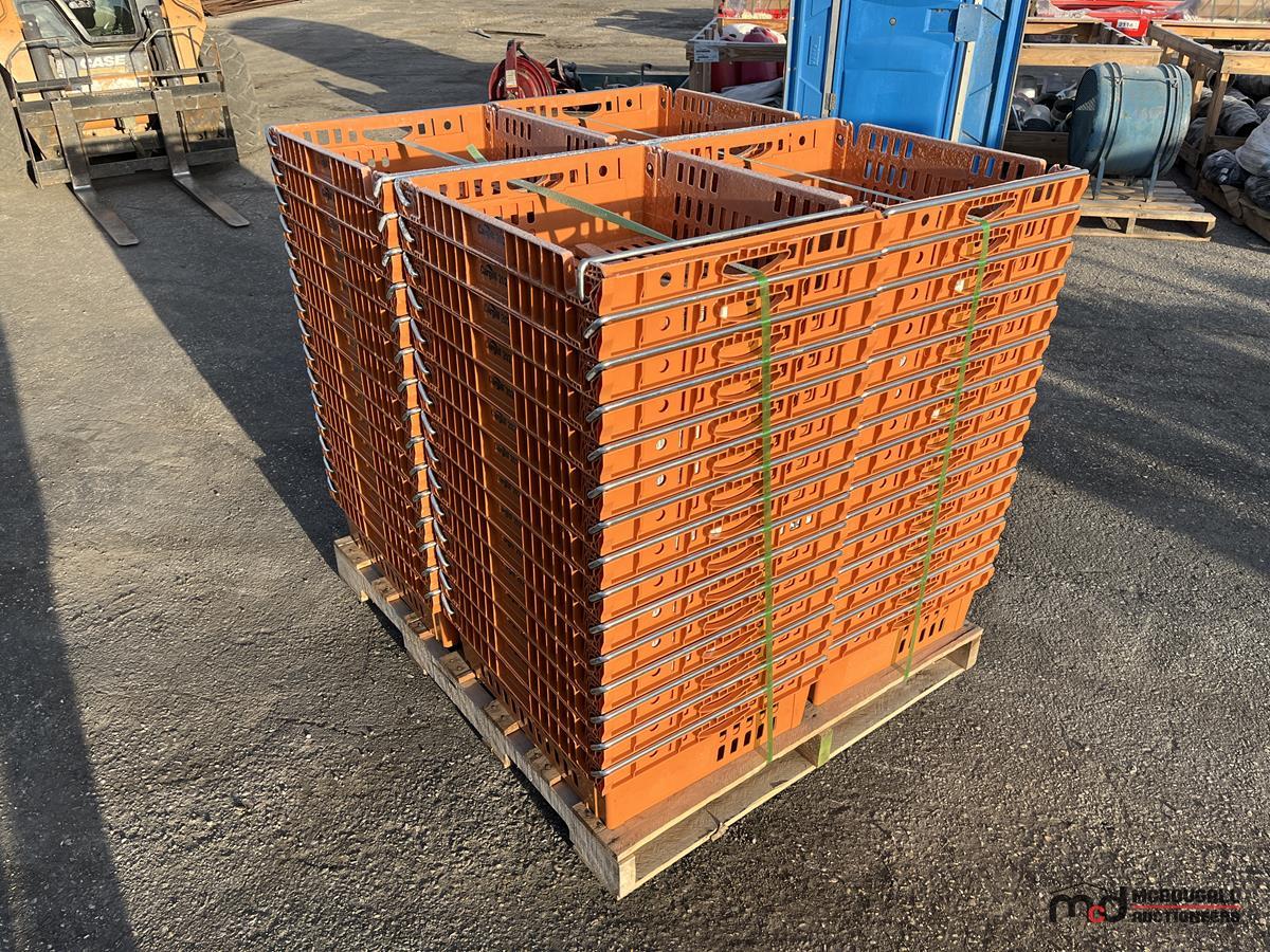 Pallet of Meat Trays