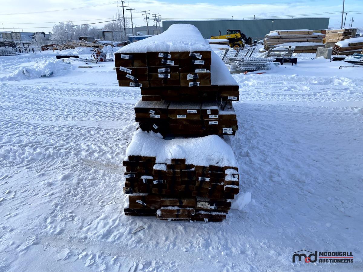 (4) Assorted Treated Cull Lumber