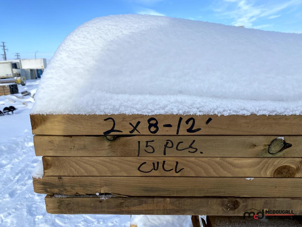 (4) Assorted Treated Cull Lumber