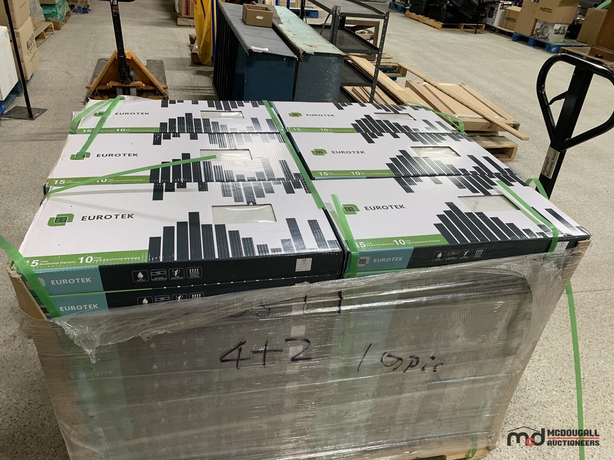 (72) Boxes of Eurotek Click Vinyl SPC Flooring 20 sq./ft Per Box