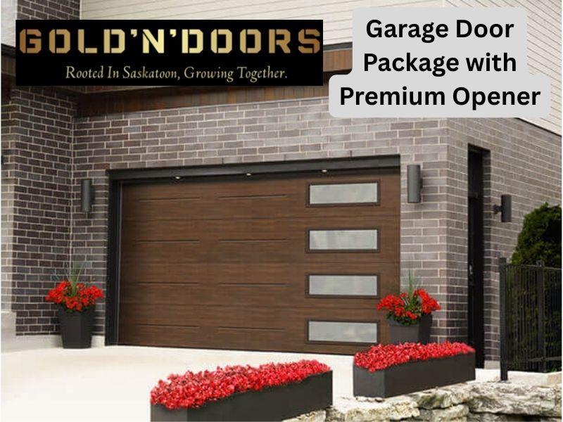 Garage Door Package with Premium Opener from Gold'n'Doors (Retail Value ...