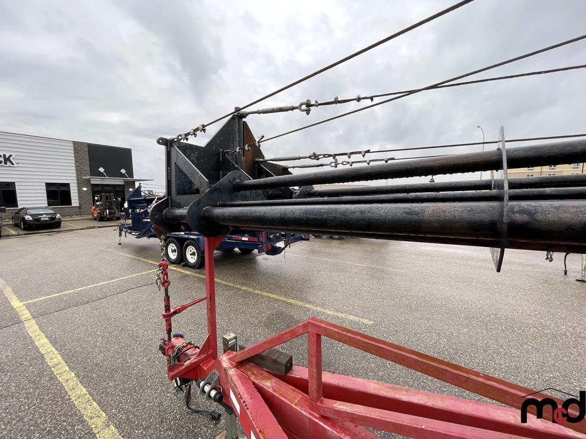 2016 U-Built 62' T/A Flare Stack Trailer