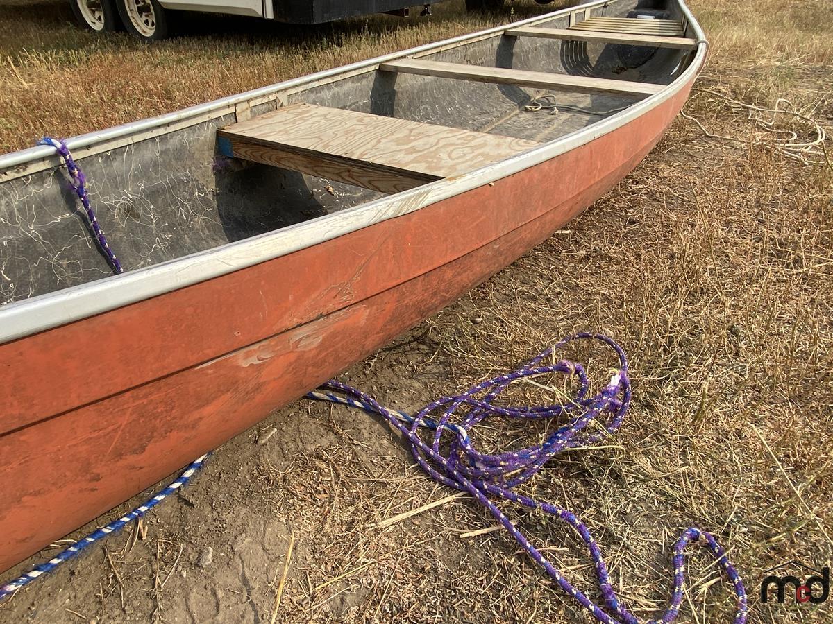 Fiberglass Canoe