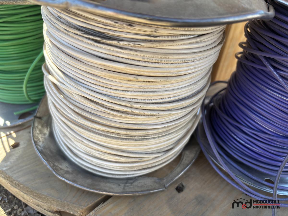 Empty Spools, Small Electrical Wire Spools and More