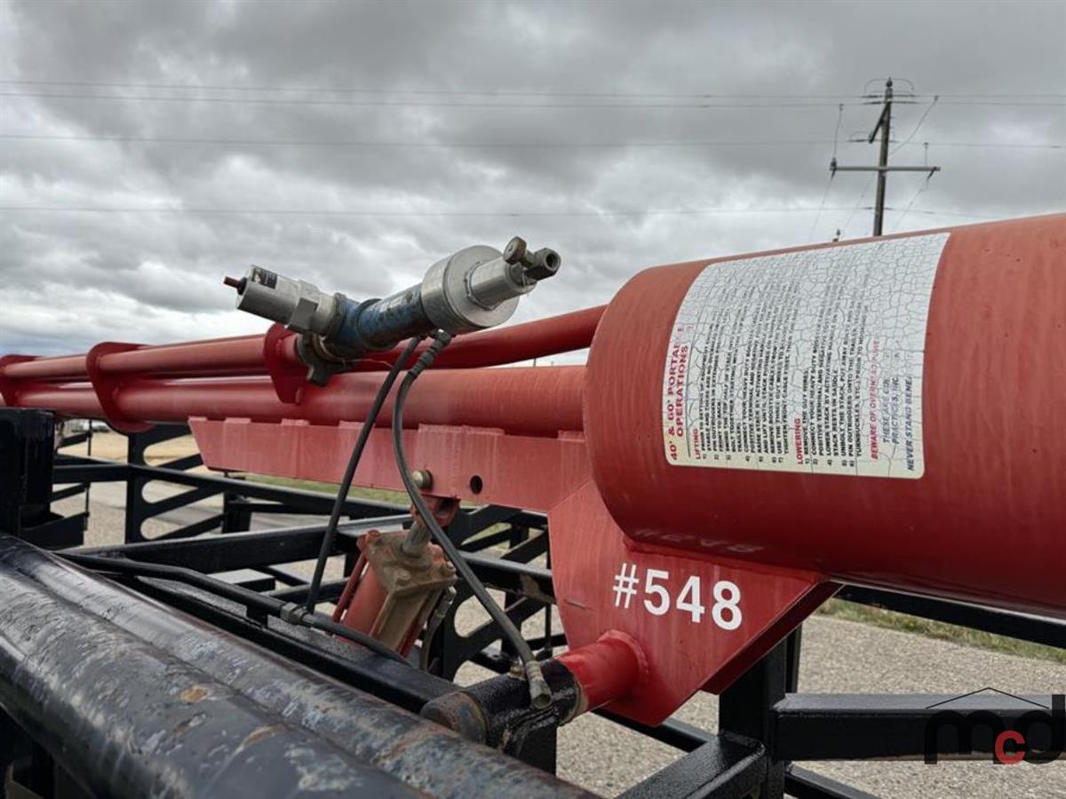 2011 Alberta Flares 40' T/A Flare Stack Trailer