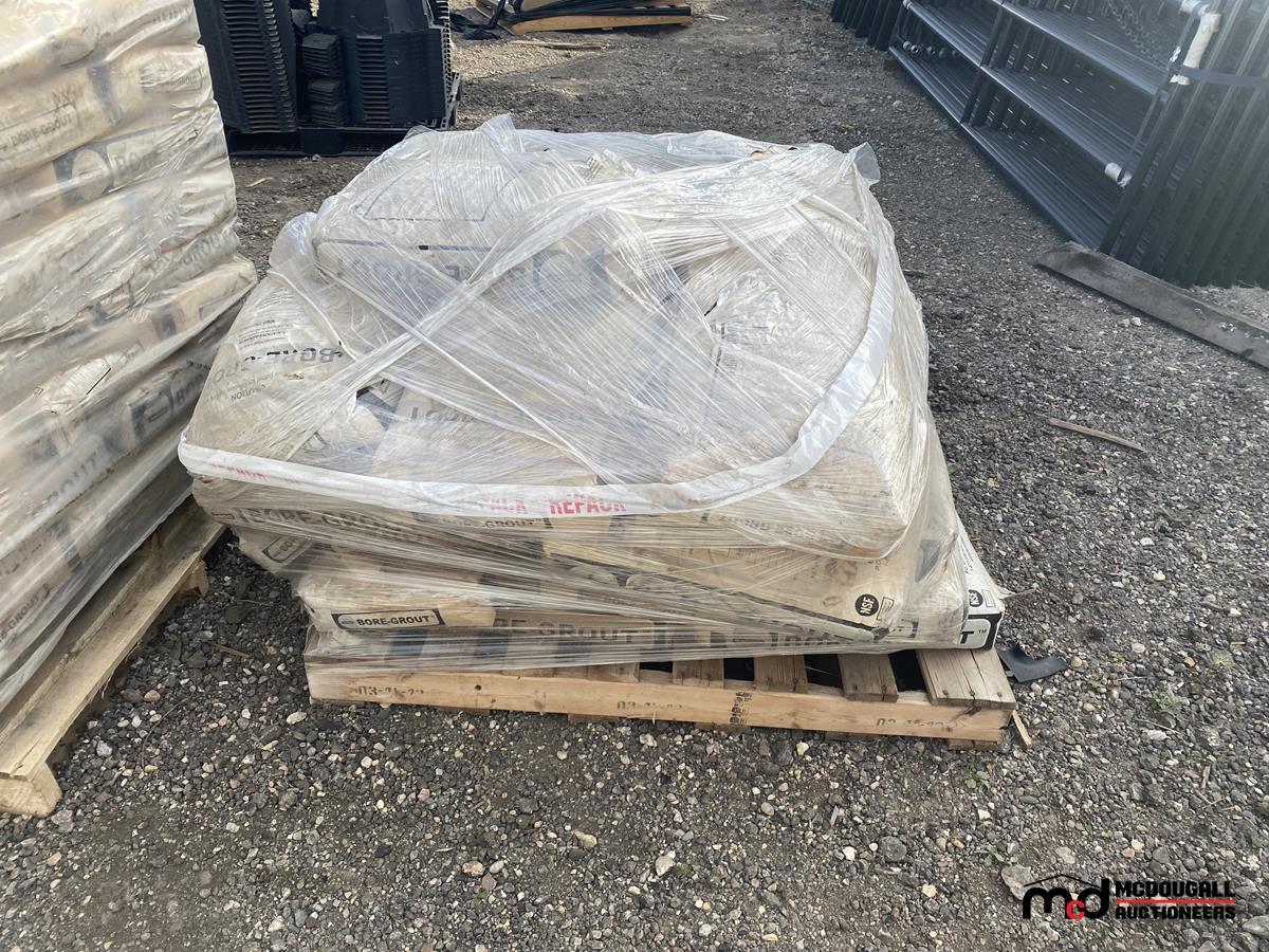 Pallet of Baroid Bore Grout