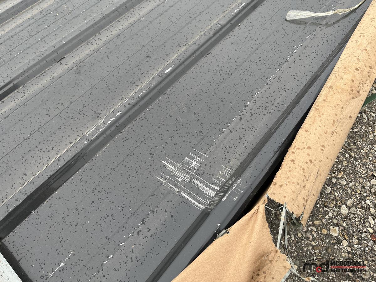 (100) Sheets of SKLP 12' Galvalume Steel Siding