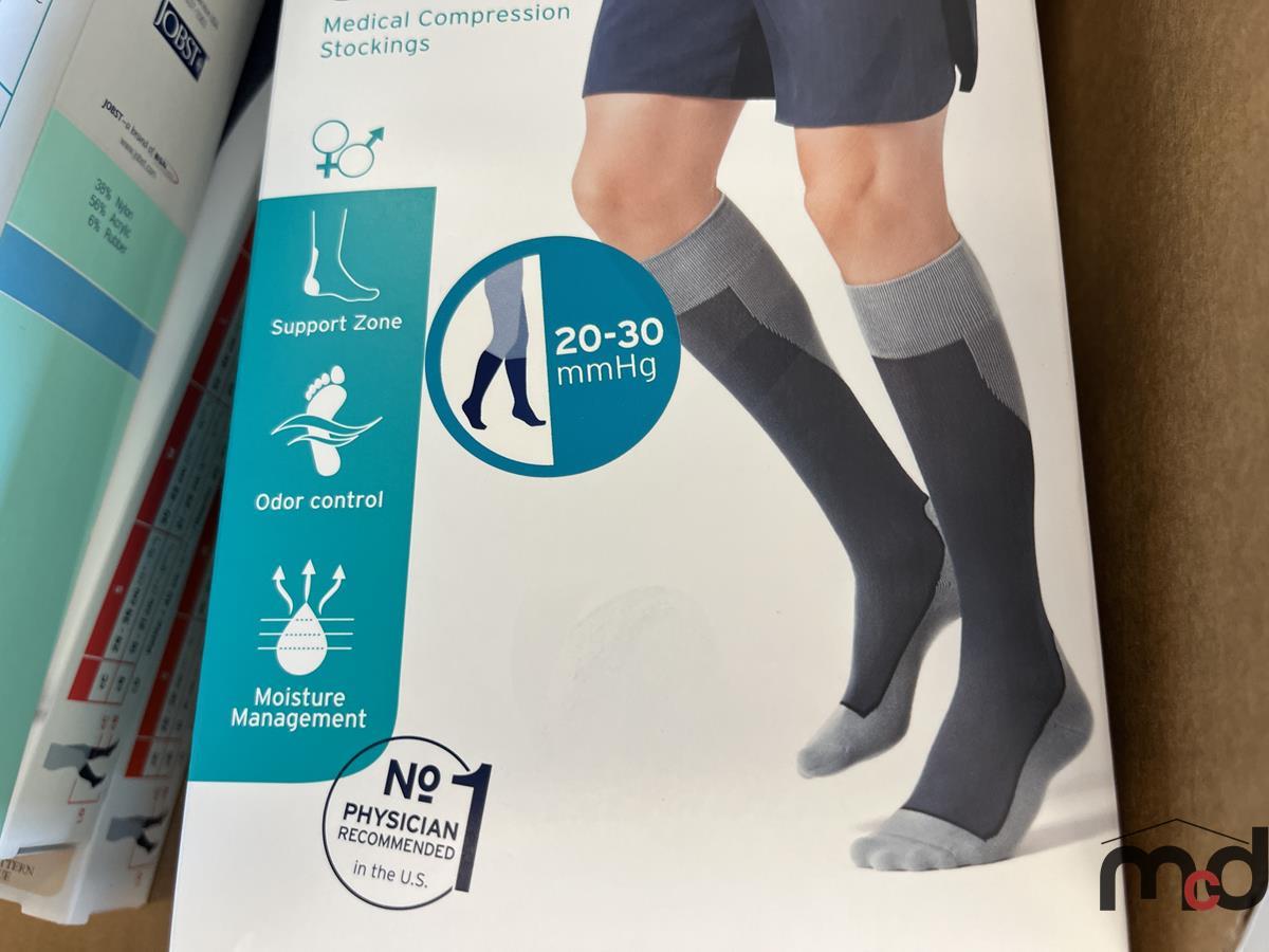 Tray of Assorted Jobst Socks