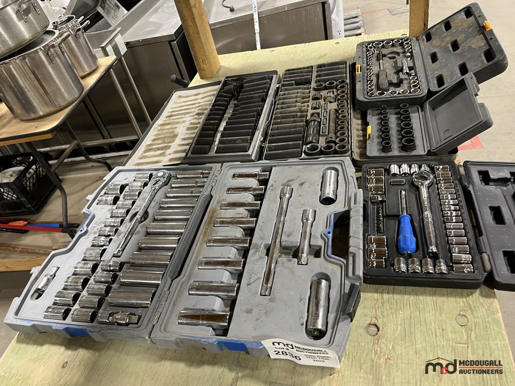 (6) Assorted Mastercraft Maximum Socket Sets