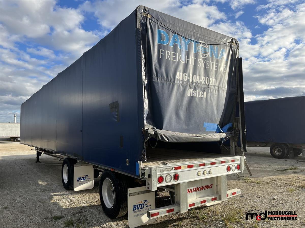 2020 Manac Rolltite 53' T/A Dry Van Semi Trailer