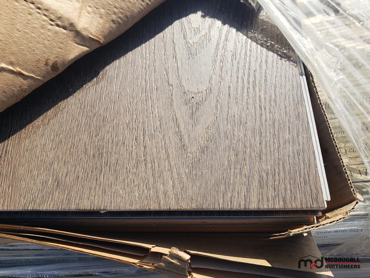Pallet of Approx.(60" x 9") Curate Plank Vinyl Flooring