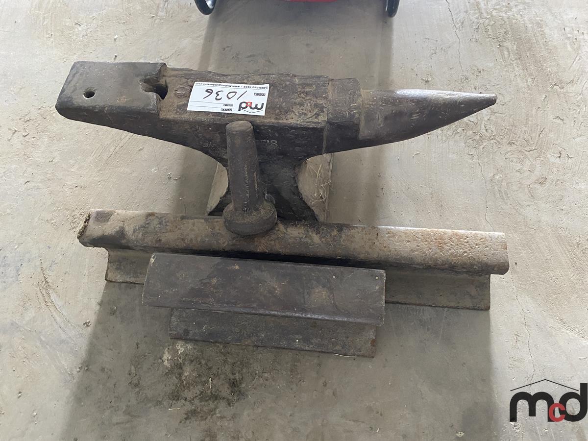 Anvil and Rail Tie Pieces